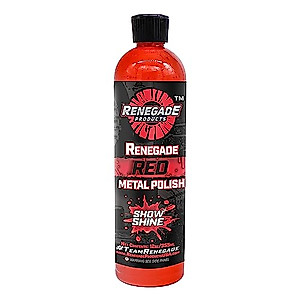 Renegade Products Big Rig & Semi Truck Metal Polishing Complete Kit with Buffing Wheels, Buffing Compound, Safety Flanges, Polishing Accessories and Rebel Red Liquid Metal Polish