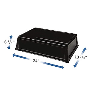 Lakeside Manufacturing 296 Food Service Iced Display Insulated Beverage Bin, Plastic