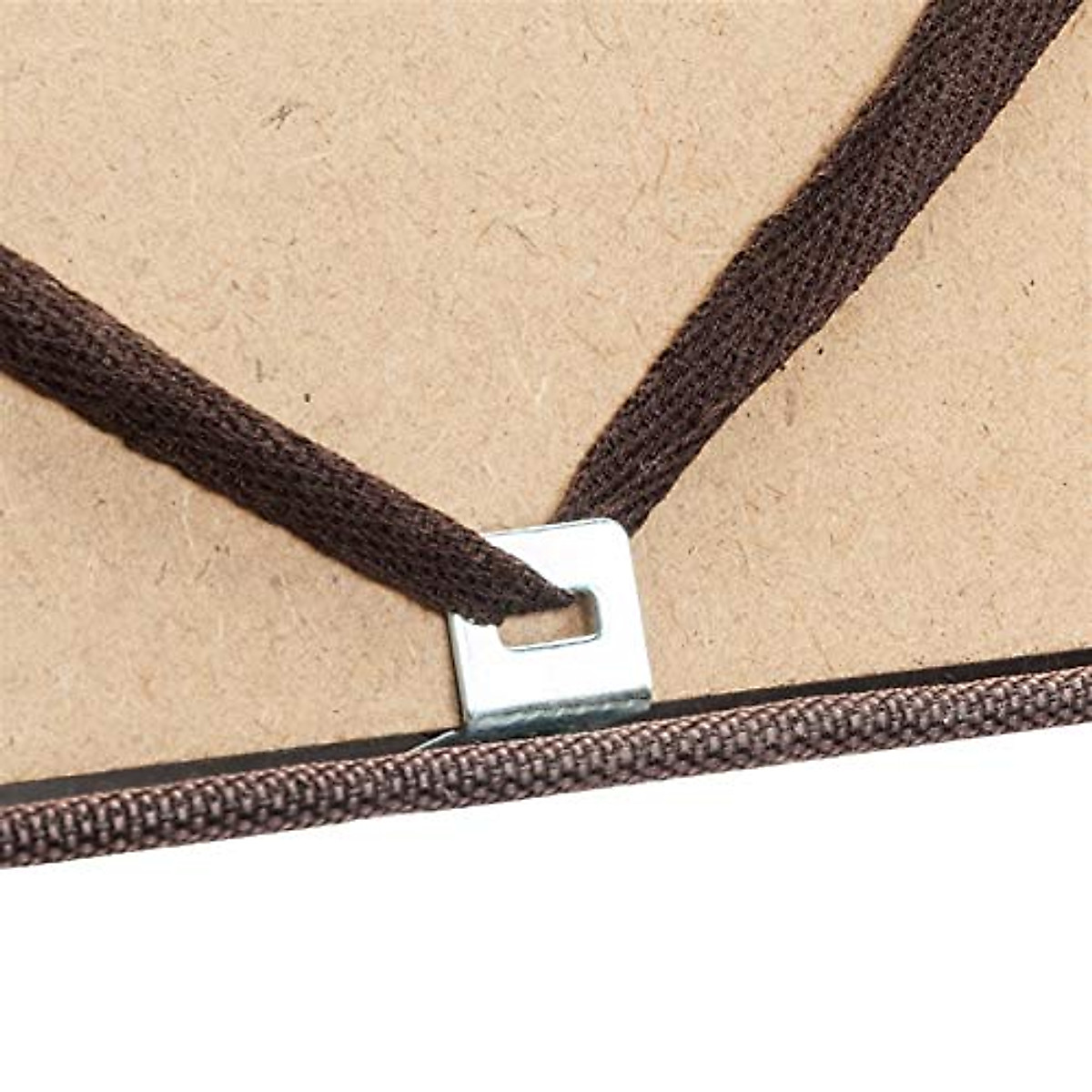 Laundry Hamper Bamboo Laundry Basket, Clothes Hamper with Lid and Removable Liner, Single Lattice Bamboo Folding Basket Body with Cover , Rectangle Clothes Bin for Laundry Room Bedroom (Dark Brown)