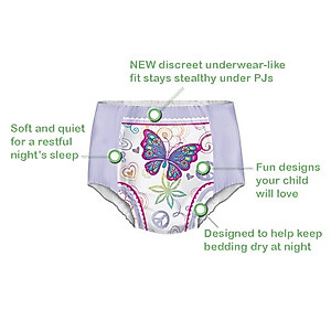 GoodNites Girls Underwear Large/Extra Large, Girl, 20 Count (Pack of 3) Packaging May Vary