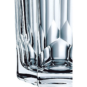 Nachtmann Aspen Collection Highball Glasses, Set of 4, Long Drink Glass, 11- ounce Tall Drinking Glassware, for Mix Drinks and Cocktails, Made of Crystal Glass, Clear, Dishwasher Safe