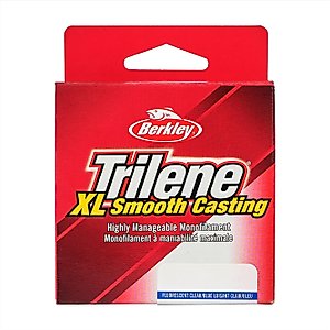 Berkley Trilene® XL®, Fluorescent Clear/Blue, 6lb | 2.7kg, 110yd | 100m Monofilament Fishing Line, Suitable for Freshwater Environments