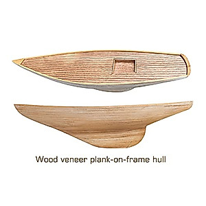 SAILINGSTORY Wooden Sailboat Model Decor Boat Model Ship Sailboat Decor Yacht Model Concordia Antique Finish Ivory