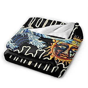 GGUWUG The Story of Sublimes Iconic Sun Blankets Throw Blanket Bed Blanket Microfiber Decorative Blanket for Sofa Living Room