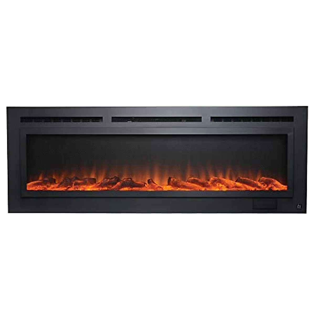 Touchstone Sideline® Anti-Glare Screen-Front 60" 80047 Electric Fireplace
