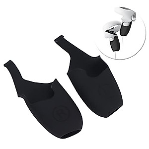 VR Controller Cover Touch Controller Grip Cover Silicone Easy to Install Dustproof Full Protection Prevent Collision for Oculus Quest 2 VR Controller