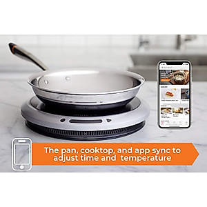 Hestan - SmartChef Series - Stainless Steel Frying Pan, Temperature Control Induction Cookware, Skillet (11")