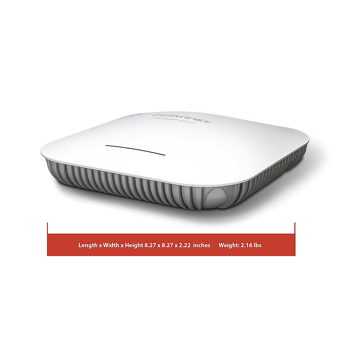 Fortinet FortiAP 431F | 4x4 Wi-Fi 6 (802.11ax), Indoor Wireless AP: Tri-Radio, Internal Antenna, 1 x 2.5 GE & 1 x GE RJ45 Ports (FAP-431F-A)