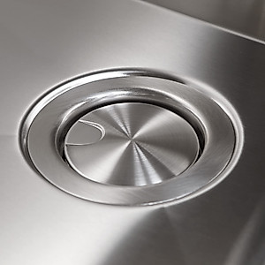 KRAUS Stainless Steel Versi Drain Assembly with FlipCap, ST-4