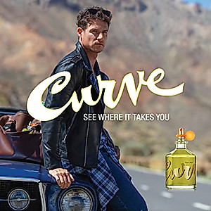 Curve Aftershave Splash Lotion for Men, 4.2 Fl. Oz.