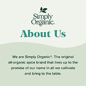 Simply Organic Certified Organic Minced White Onion, 2.21-Ounce Jar, Warm, Sweet, Salty Flavor For Stews & Soups, Kosher