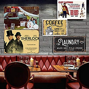 Universal Monsters Tin Sign Metal Sign Tin Sign 8x12 Inches Retro Art Home Bar Restaurant Cafe Shop Garage Garden Wall Decor