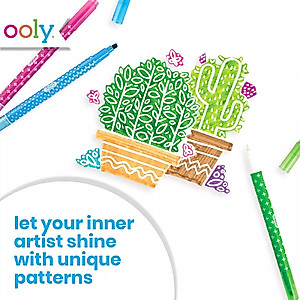 OOLY Make No Mistake Erasable Markers, Set of 12