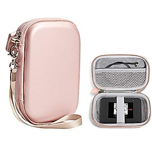 Alltravel WiFi Hotspot Booster Case for 4G LTE Wi-Fi Mobile Hotspots Like Alcatel LINKZONE, Verizon Jetpack, GlocalMe, ZTE, Huawei, Netgear, At&t, Sprint, T-Mobile, Skyroam, Solis, mesh Pocket