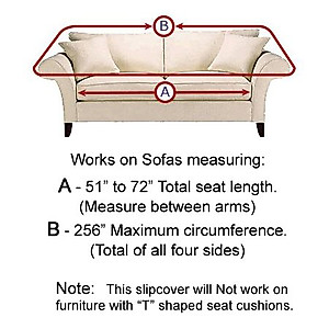 Basket Champagne Furniture Slipcover Sofa 604