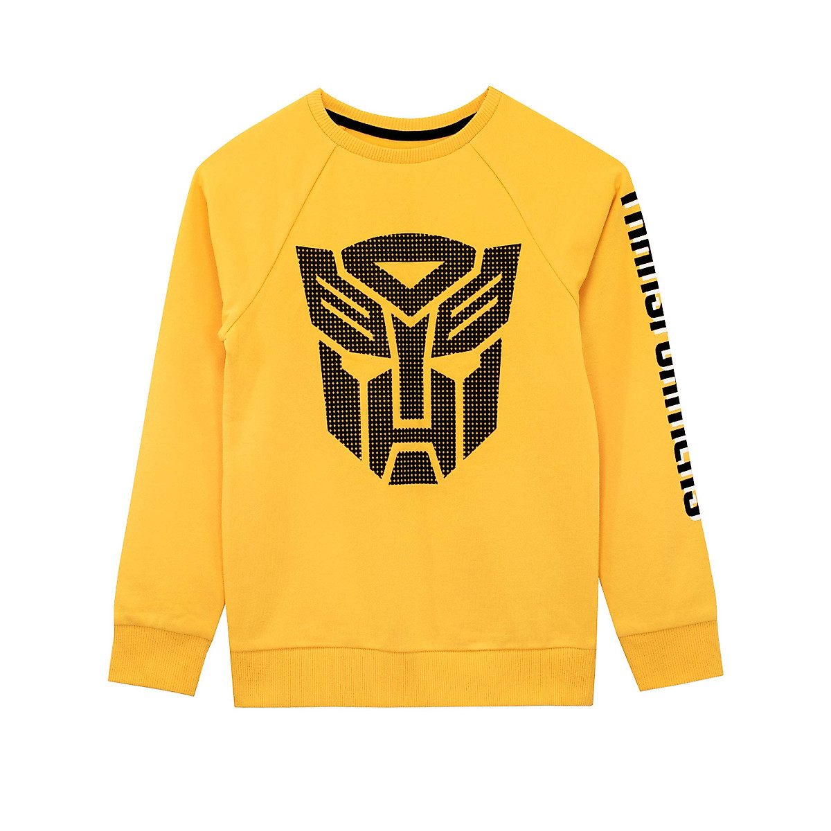 Transformers Boys Sweatshirt Size 10 Yellow