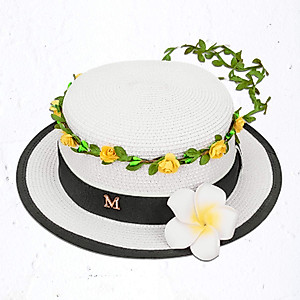 Awpeye 18PCS Multicolor Flower Crown Floral Wreath Headband Floral Crown Garland Headpiece Wedding Festival Party