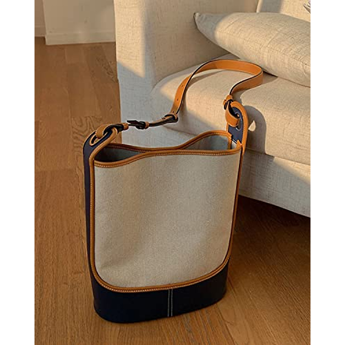 Large Vegan Leather Shoulder Bag for Women, Designer Hobo Bag Crossbody Purse Adjustable Strap (Medium)