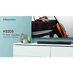 Hisense 2.0 Channel Sound Bar Home Theater System with Bluetooth (Model HS205) (Renewed)