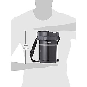 Zojirushi Classic Bento Vacuum Lunch Jar - Black