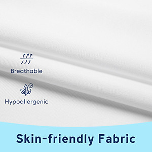 Cot Sheets for Daycare, Standard Size 10 Pack Daycare/Preschool Cots Sheet, 23" x 51" Toddler Nap Cot Sheets, Brushed Microfiber Fitted Sheet Cover for Kids, Boys/Girls