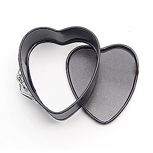 Bakeware Springform Pan Springform Cake Cheesecake Tart Quiche Pan 4 inch heart-shaped