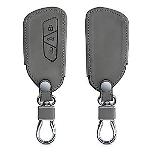 kwmobile Key Cover Compatible with VW Golf 8 - Grey
