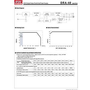 [PowerNex] Mean Well DRA-40-12 12V 3.34A 40W Single Output Switching Power Supply
