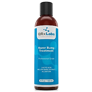 Razor Bump Treatment - Prevents Irritation and Ingrown Hair after Shaving, Waxing or any Hair Removal - Works on Face, Underarms, Legs, Bikini - 6 fl oz