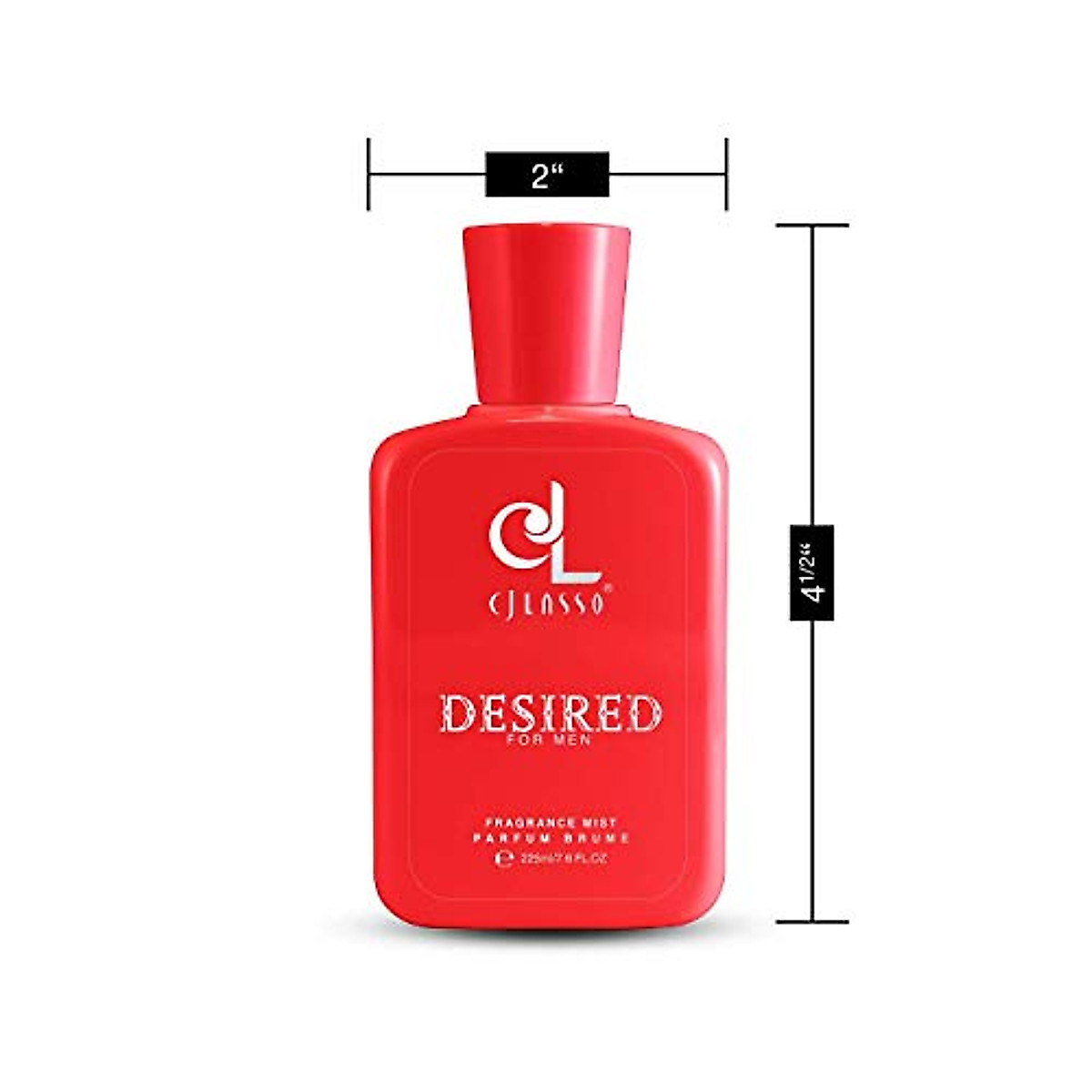 CJ Lasso Desired For Men Fragrance Mist 7.6 oz