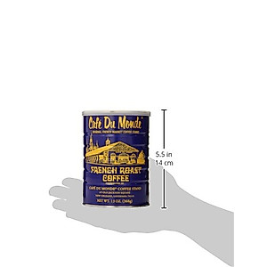 Cafe Du Monde Coffee, French Roast, 13 Ounce (Pack of 3)
