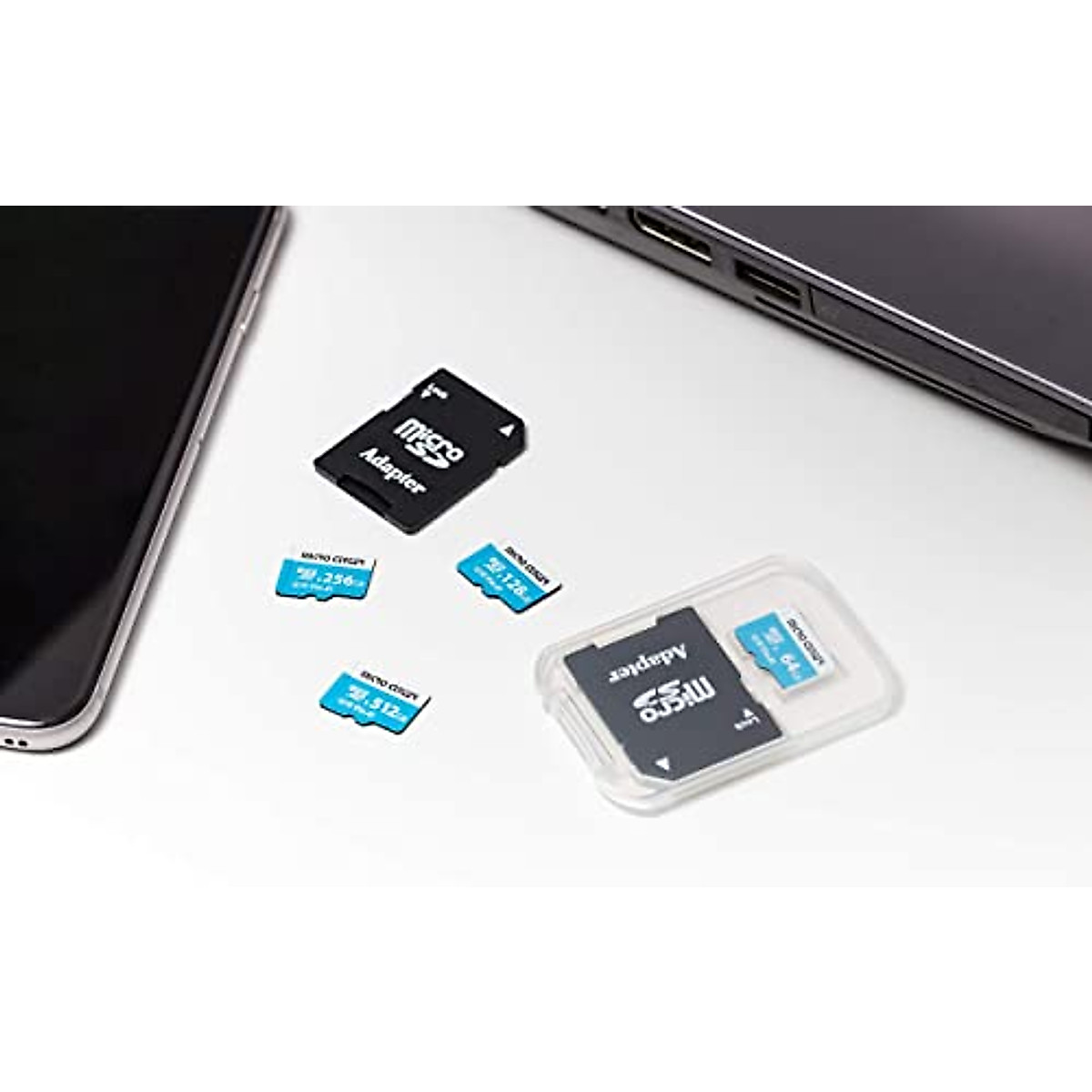 Micro Center 64GB microSDXC Card 2 Pack, Nintendo-Switch Compatible Micro SD Card, UHS-I C10 U3 V30 4K UHD Video A1 R/W Speed up to 95/30 MB/s Flash Memory Card with Adapter (64GB x 2)