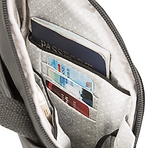 Travelon Bag, Smoke, Compact Crossbody