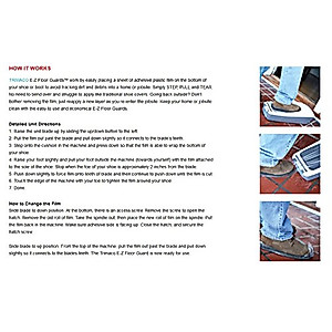 Trimaco E-Z Floor Guard Starter Kit, White