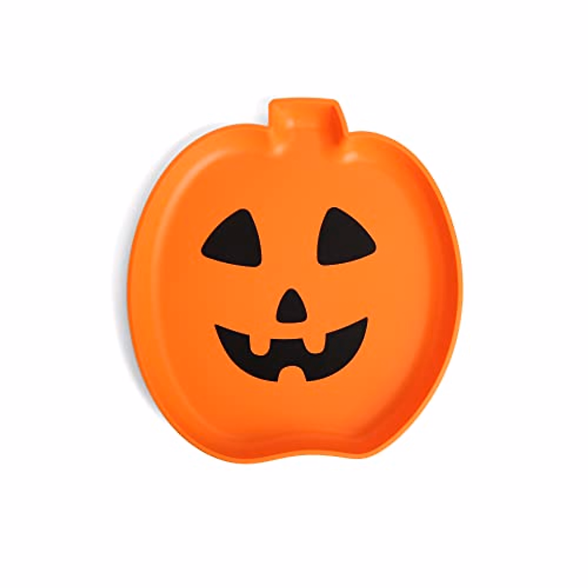 Halloween Pumpkin Silicone Baby & Toddler Plates Set With Fork & Spoon