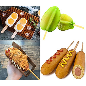 Wooden Coffee Stirrers Sticks Natural Wood, 5.5 inches Long (500)