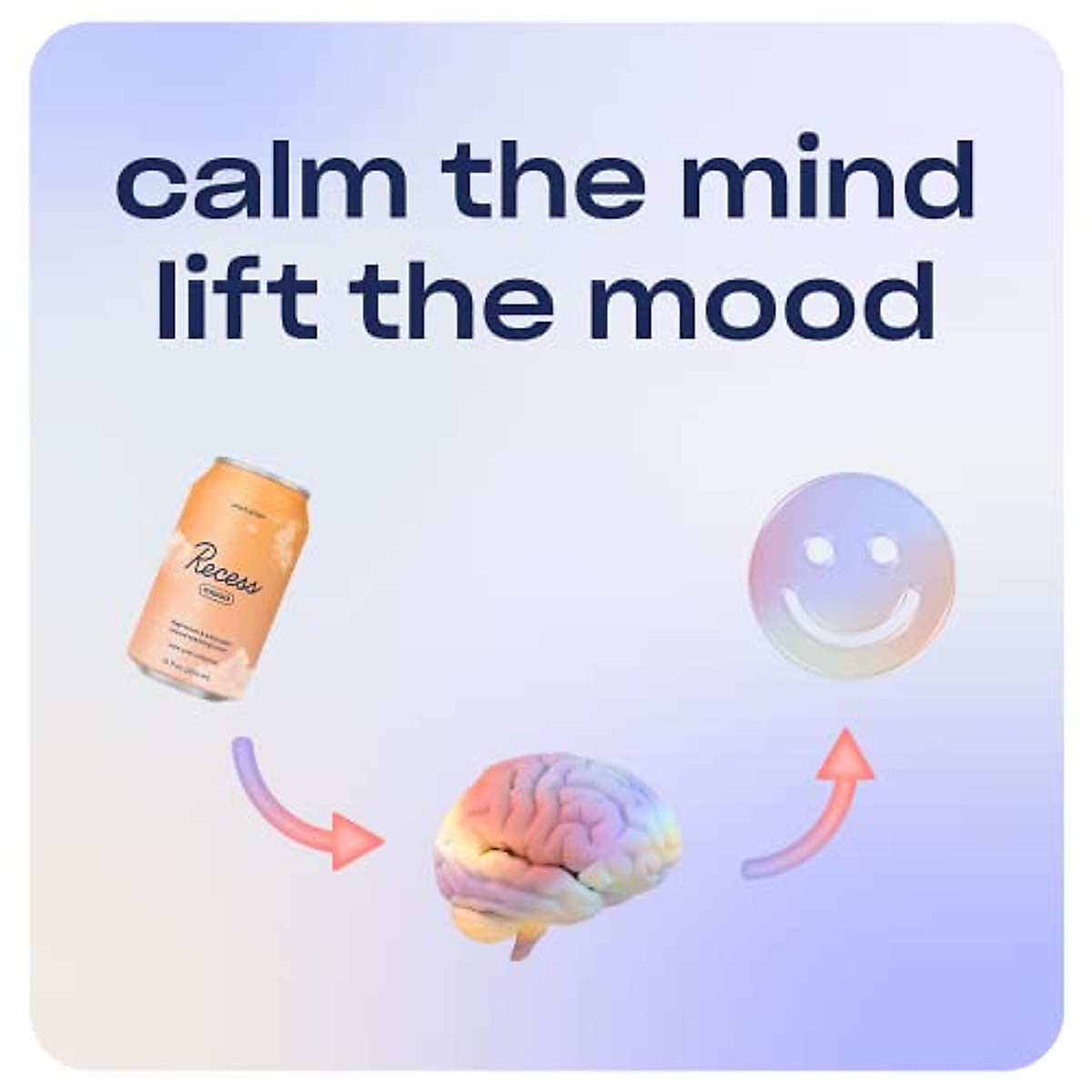 Recess Mood Magnesium Supplement Drink Calming Beverage, 12 Ounce, Pack of 12 (Variety Pack, 12 Pack) *Original Flavors*