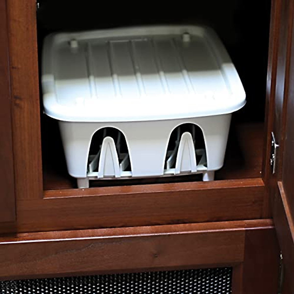 Camco 43511 Mini Dish Drainer, White, EA