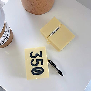 Airpods Case, Silicone Sneaker 350 Shoe Box Case Compatible for Airpods 2/1, Shockproof Airpod Case Cover Accessories with Keychain for Kids Girls Teens Boys Men Women