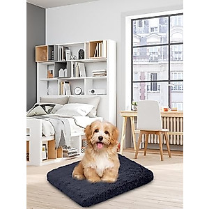 Dog Fluffy Bed, Square Plush Dog Bed, Soft Cloth Mat, Pets Soft Cushion Bed, Dog Bed Mats, Pet Friendly Bedding, Dog Bed Features, Plush Square Kennel Cat Mat Pet Kennel, Soft Cloth Mat for Dogs