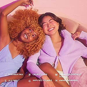 MONDAY HAIRCARE Moisture Shampoo + Conditioner Set (2 Pack) 30oz Each, Dry, Coarse, Stressed, Coily & Curly Hair, Made from Coconut Oil, Rice Protein, Shea Butter, & Vitamin E, 100% Recyclable Bottles