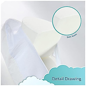 MODVEL Toddler Bed Bumper Rail Guard | Comfortable Hypoallergenic Foam for, Boys, Girls | ASTM, CSPIA Certified, Bed Side Rails for Twin Bed, Queen, King (MV-109)