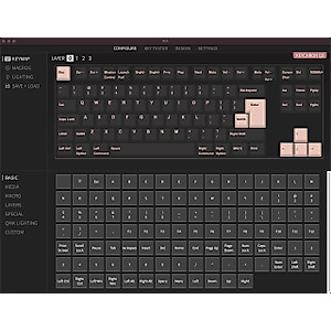 Keychron Q3 TKL Layout RGB Hot-Swappable Wired Custom Mechanical Keyboard Full Aluminum Knob ISO Barebone Version, with QMK/VIA Programmable Macro Double-Gasket DIY Kit for Mac Windows Linux-Grey