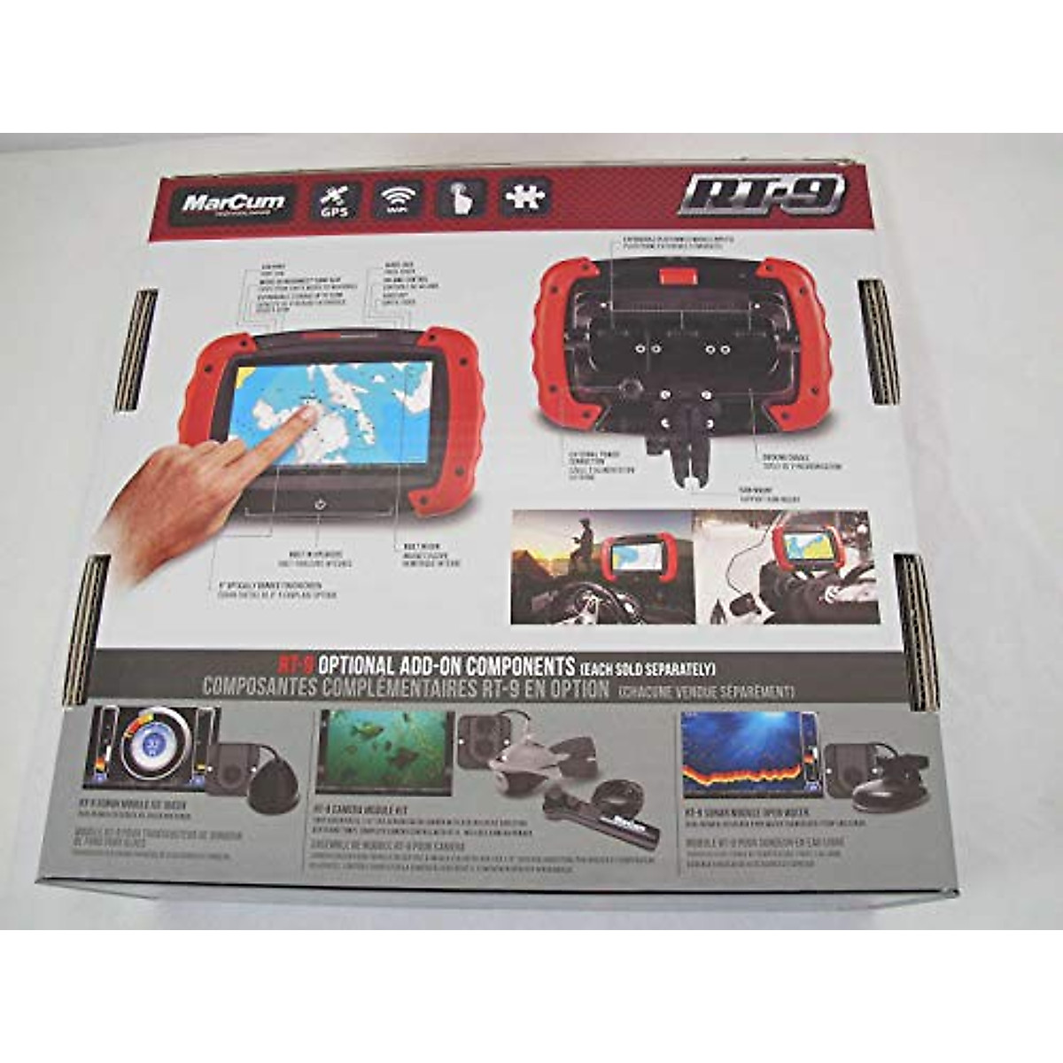 Marcum RT-9 Ruggedized Android Tablet with GPS, 9-Inch