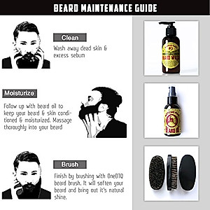Medicine Man's Anti-Itch Beard Oil 2 FL OZ - 100% Natural & Organic Leave-in Conditioner for Men