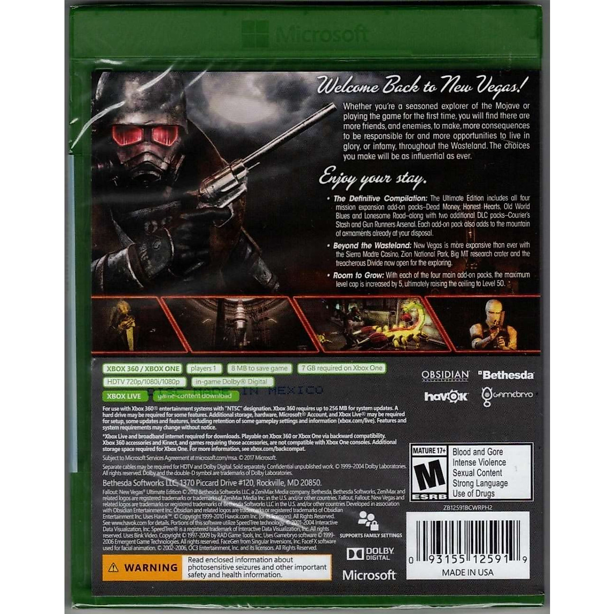 Fallout: New Vegas - Xbox 360 Ultimate Edition