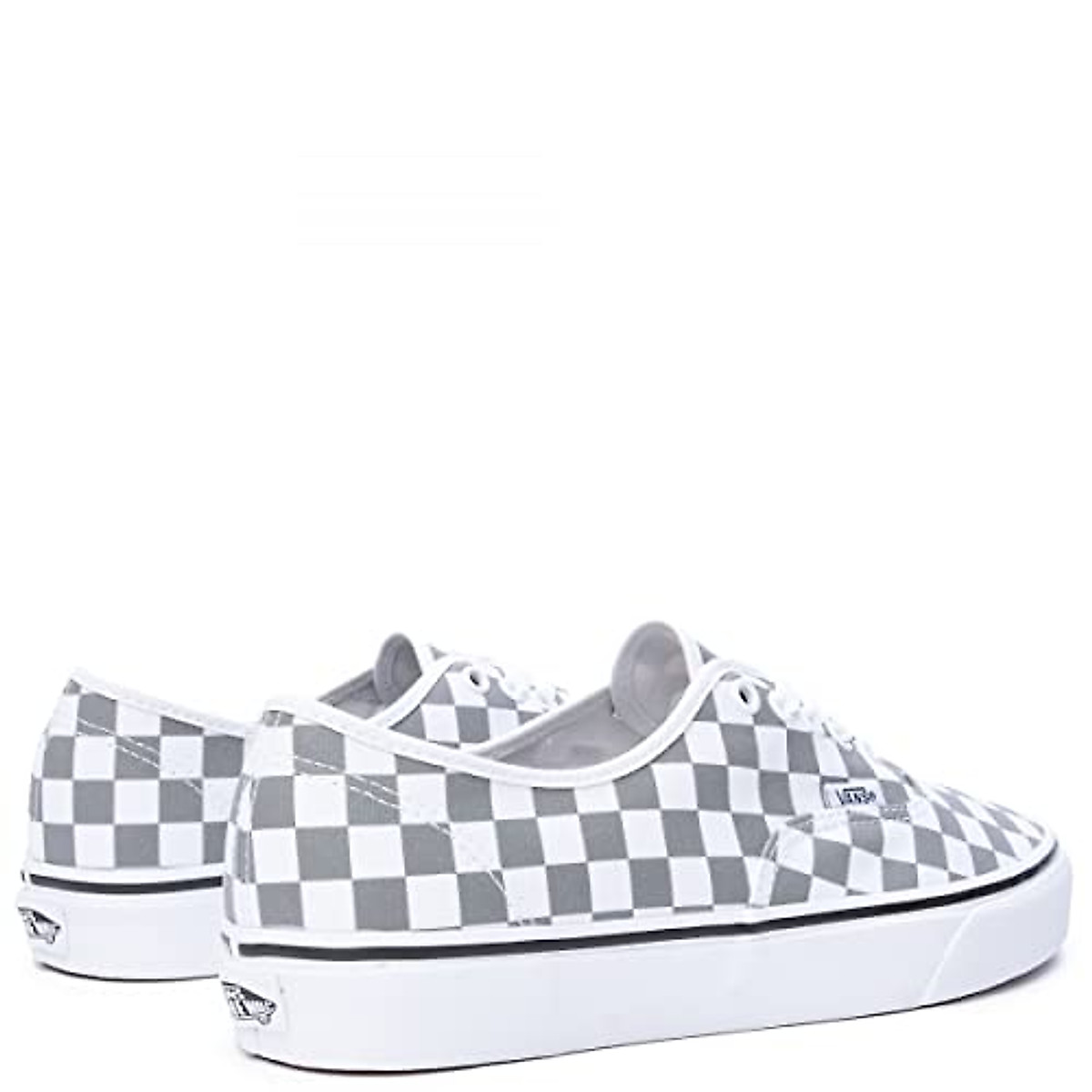 Vans Men's Authentic Sneaker, Cosmic Check Reflective/Grey, Size 4