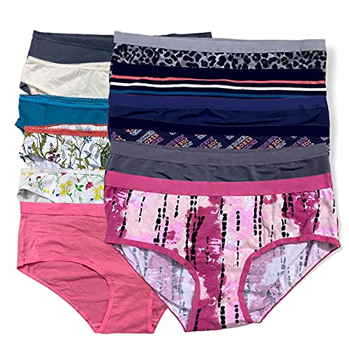 Livingtex 6 Pack (Assorted) Womens Comfortable Cotton Underwear (PantyBrief) Mixed Style Sexy Panties (XS), XSmall