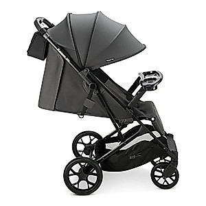 Joovy Kooper RS Single Stroller with Snack Tray, Lightweight Travel Stroller, Black