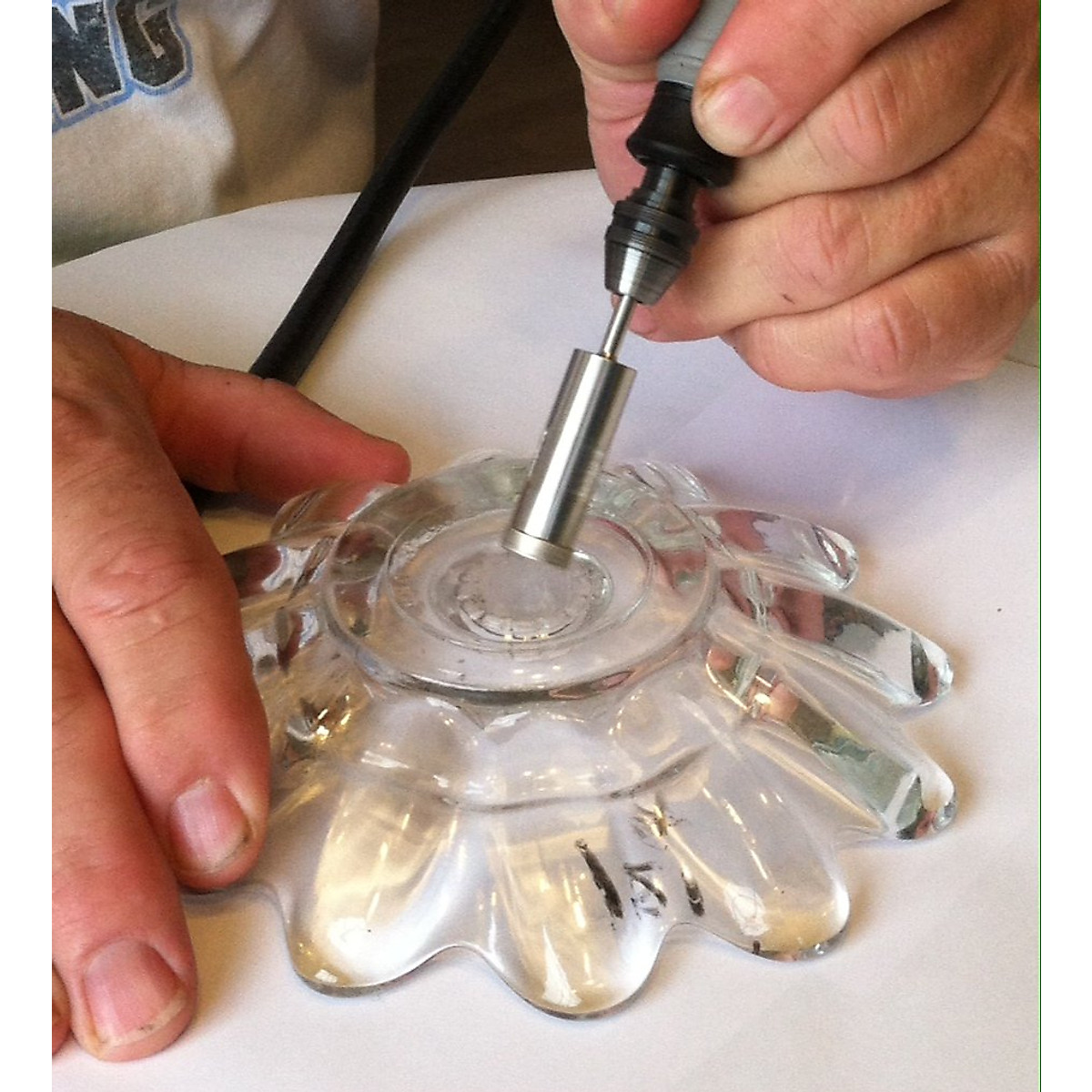 DrillGlass 5/16" Diamond Core Bit 5-Pack Fits Your Dremel Tool for Glass and Tile | Beginner's Instructions Drilling Guide | Idea Guide | 516DCB 5